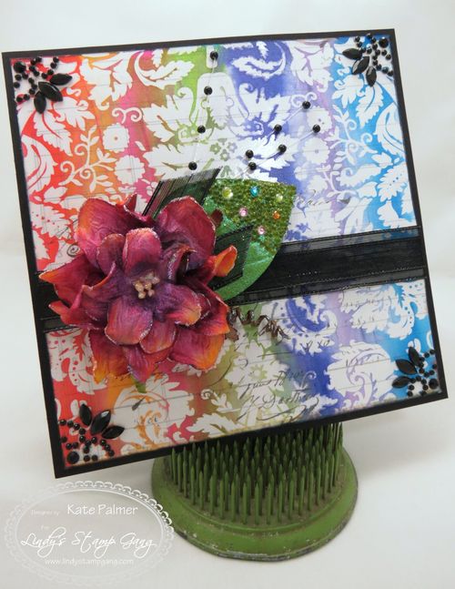 Rainbow Card using Color Shots – Lindy's Gang Store