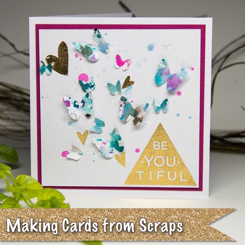 Making gorgeous cards from scraps – Lindy's Gang Store