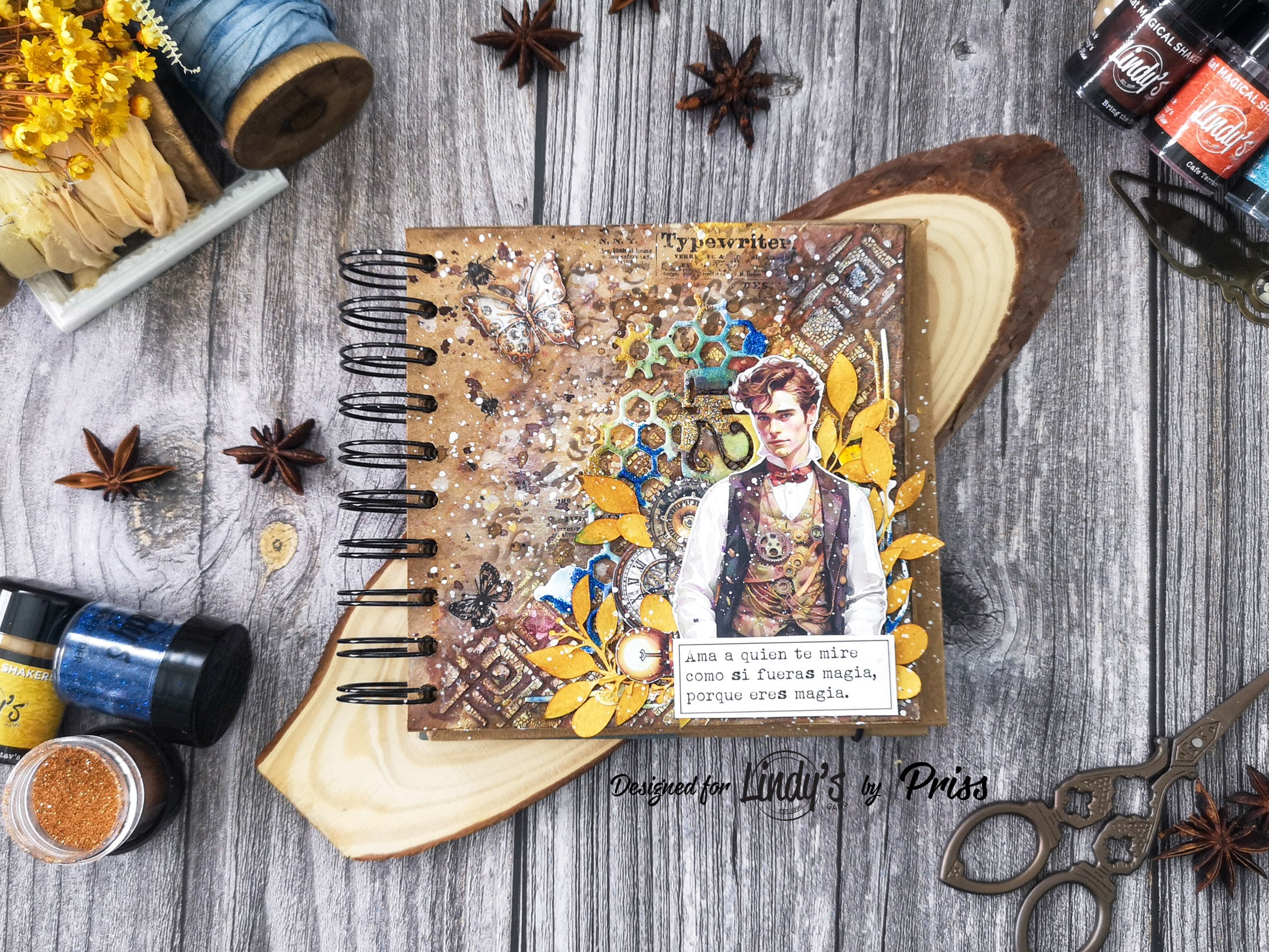 Exploring the Magic of Vintage Steampunk Style in my Art Journal - By ...