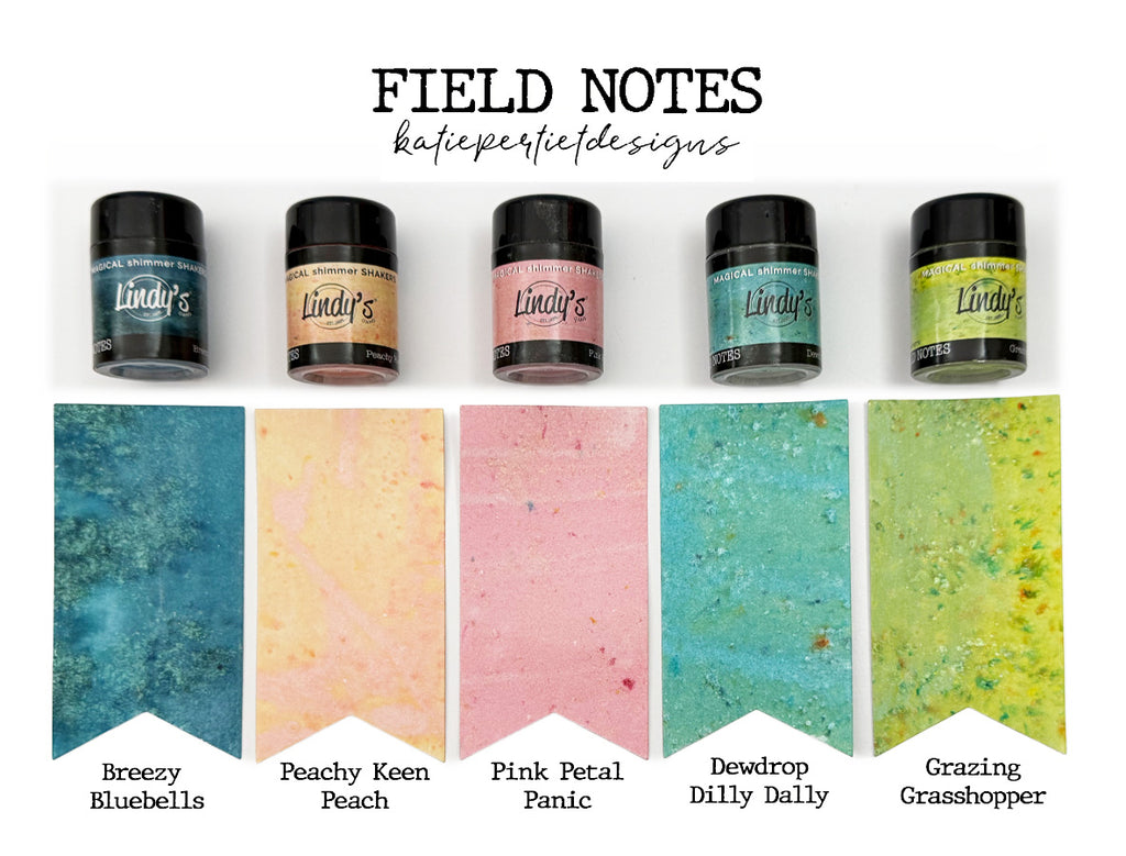 FIELD NOTES by Katie Pertiet SHIMMER Shaker 5-pack – Lindy's Gang Store
