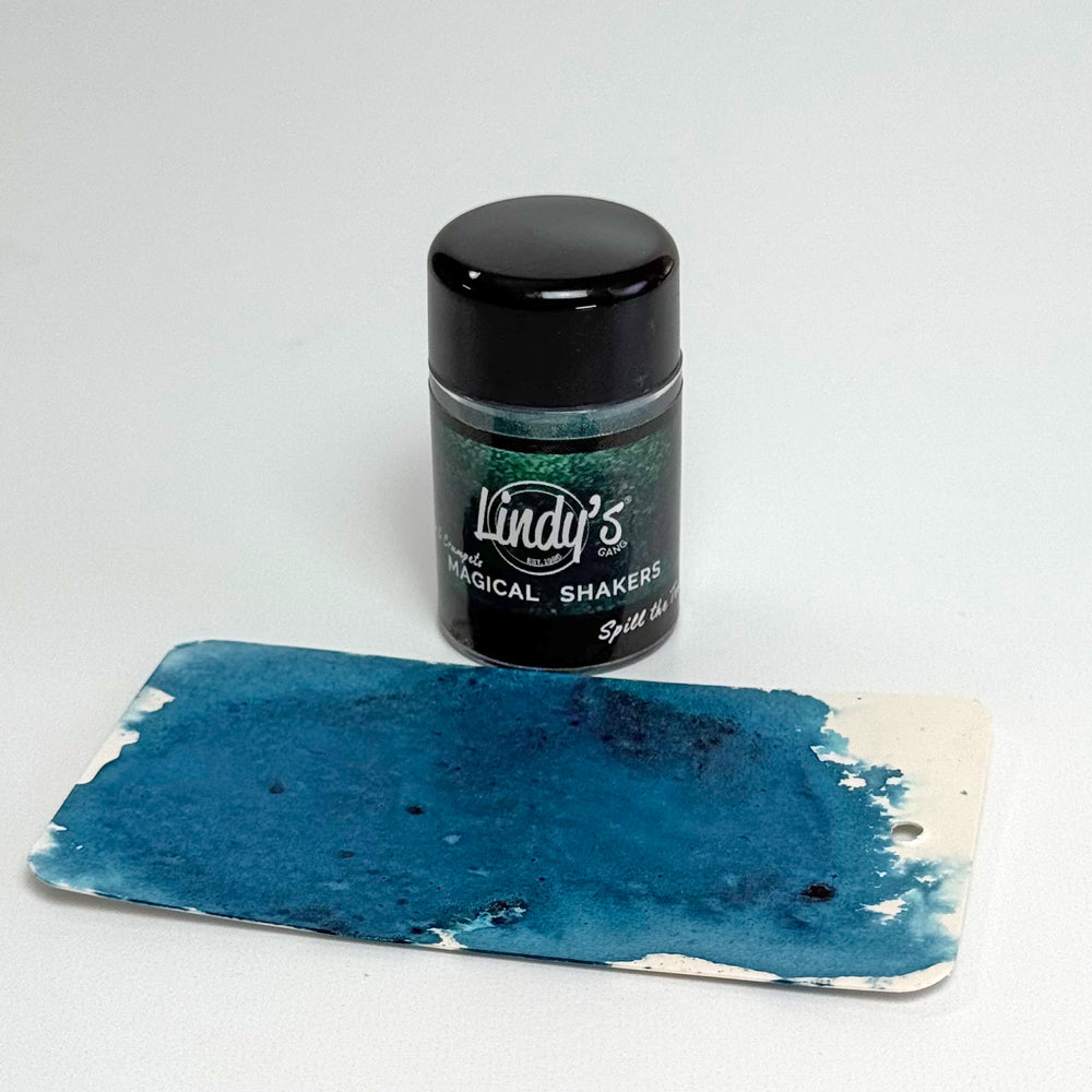 Spill the Tea Teal SHIMMER shaker – Lindy's Gang Store