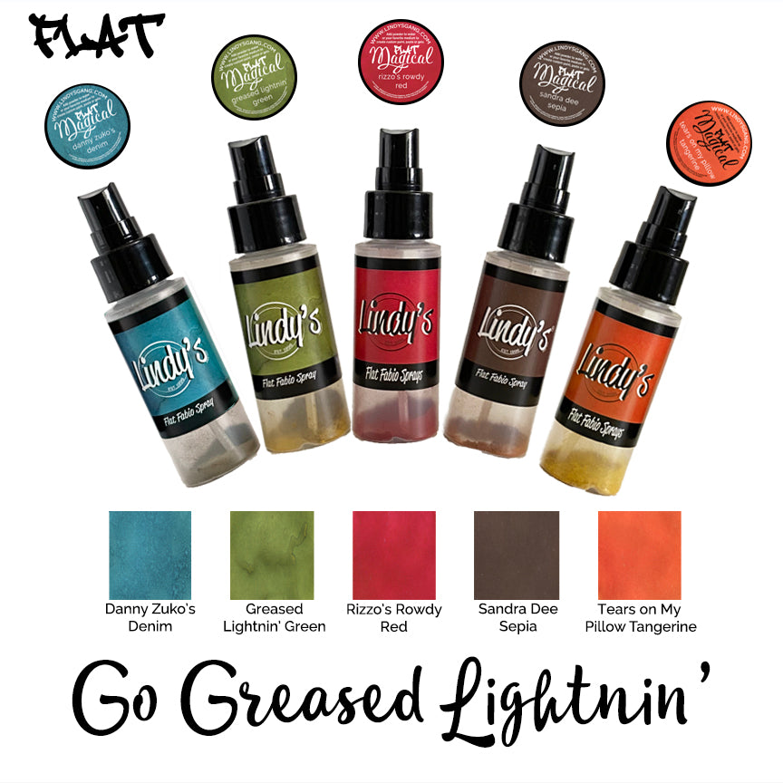 Go Greased Lightnin' FLAT 2-pack | Lindy's Gang Store